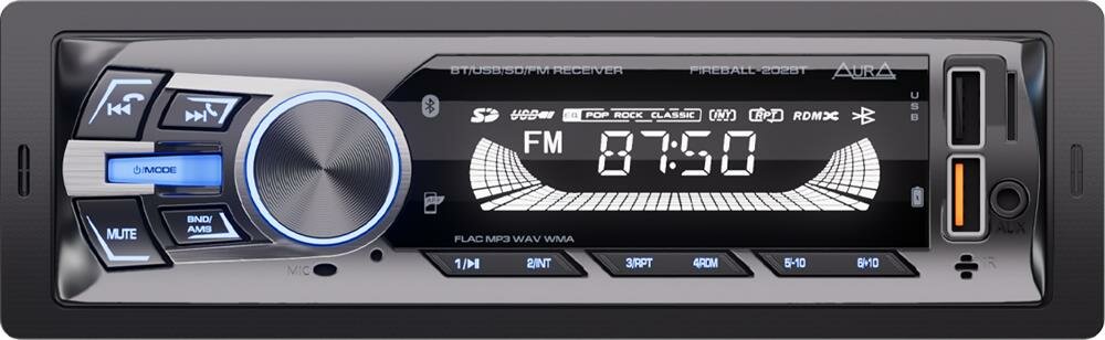 AURA FIREBALL-202BT USB/SD ресивер