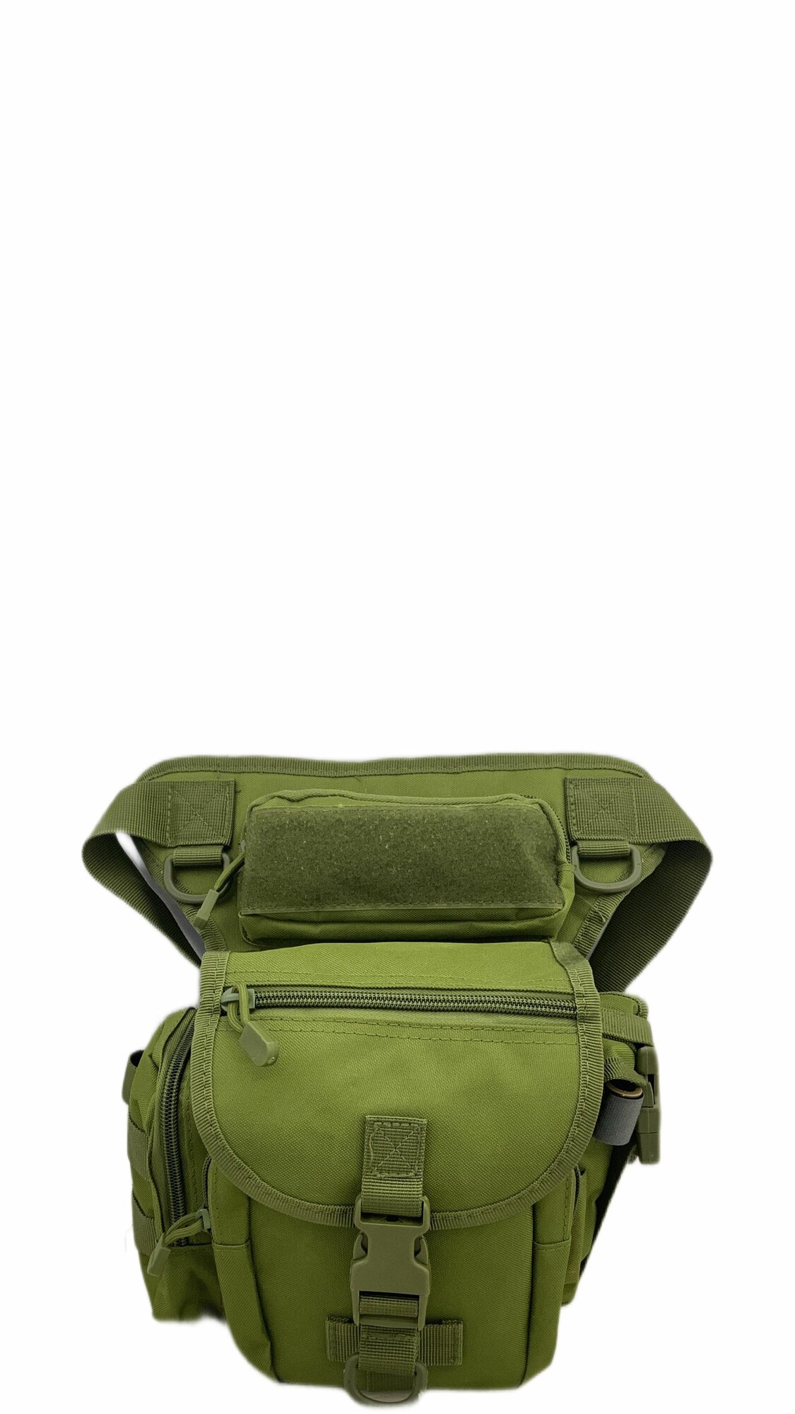 Сумка тактическая на бедро большая цвет олива