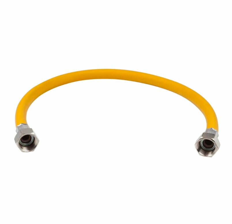 Газовый шланг армированный Tuboflex 1/2", внутренняя резьба, 3 м