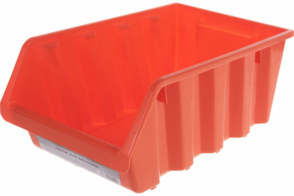 STELS 90802 Пластиковый лоток для метизов 37.5×22.5×16 см - органайзер для гаража