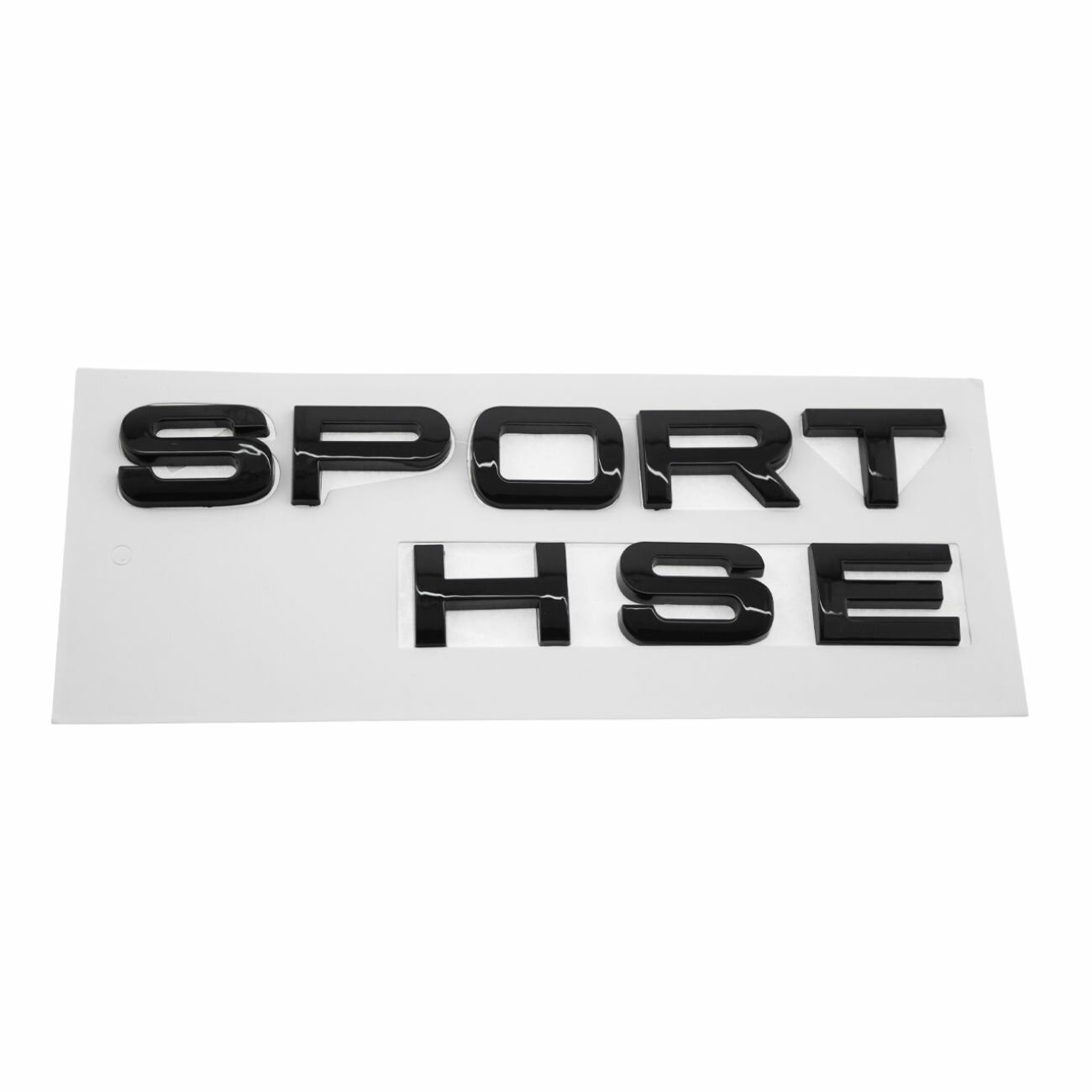 Шильдик на багажник HSE Sport черный глянец