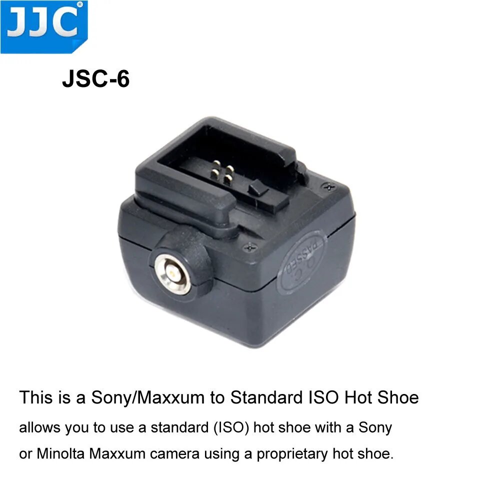 JJC Адаптер горячего башмака для вспышек Sony/Maxxum JSC-6