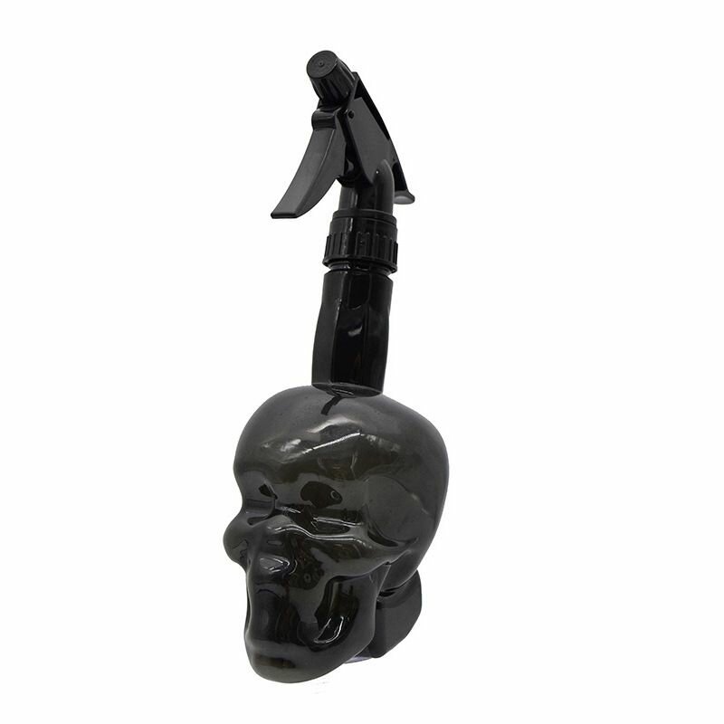 Тату спрей батл с опрыскивателем OZER Spray Bottle Skull Black (500 мл)