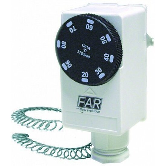 Термостат накладной Far , +20…+90°С