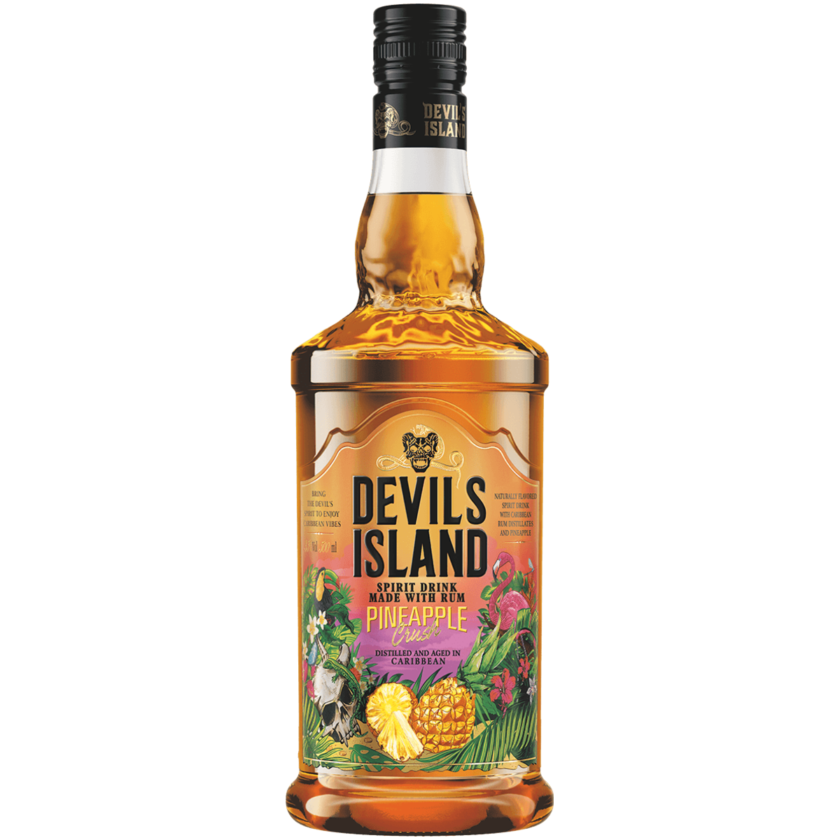Настойка Devil's Island Pineapple Crush, на основе рома, 0,5 л