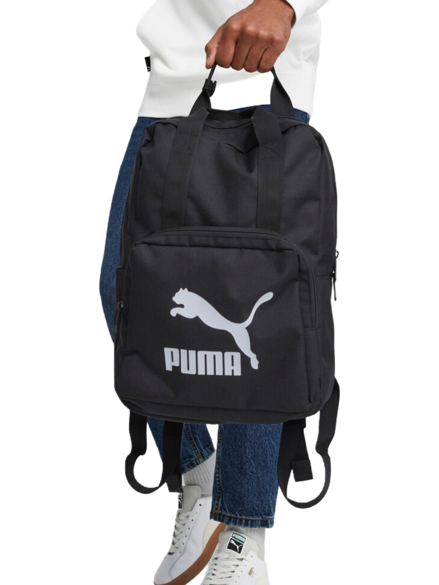 Рюкзак Puma Classics Archive, женский, с отделением для ноутбука, чёрный — фото 1