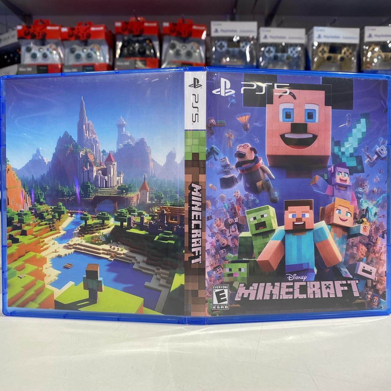 Эксклюзивная обложка PS5 для Minecraft №14