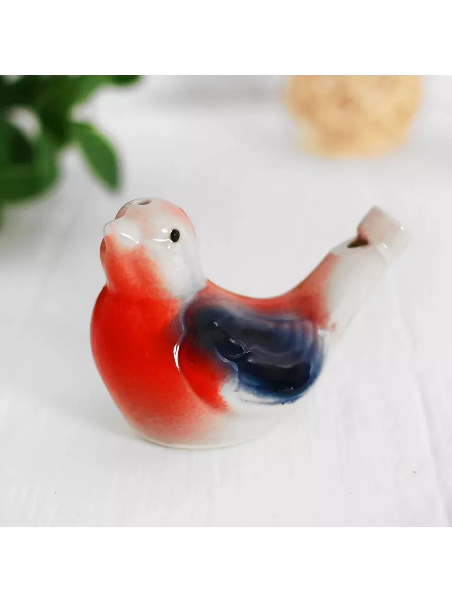 Свистулька трелевая, керамическая, имитация пения птиц