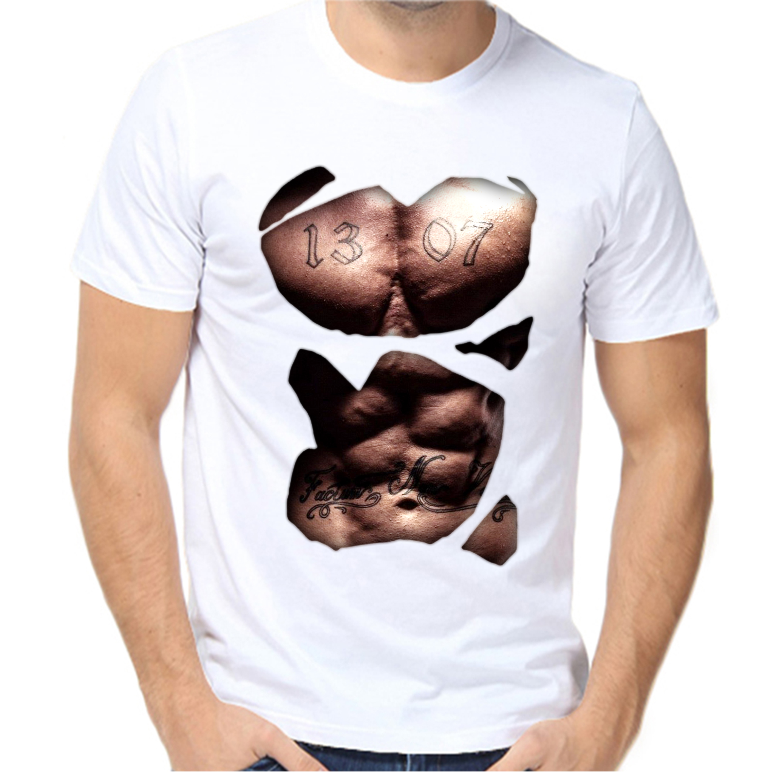 Футболка мужской торс 19