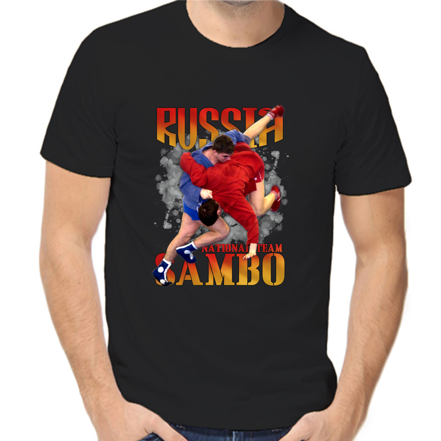 Футболка russia national team sambo