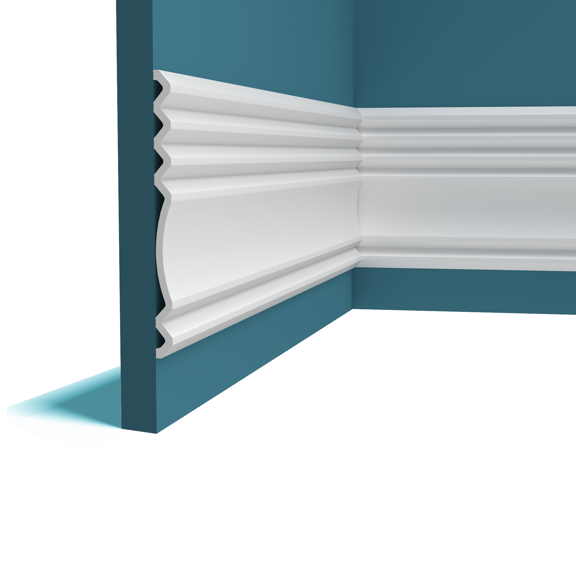 Стеновая панель ударопрочная P171-2800 под покраску 20*1,4*280см 1 штука