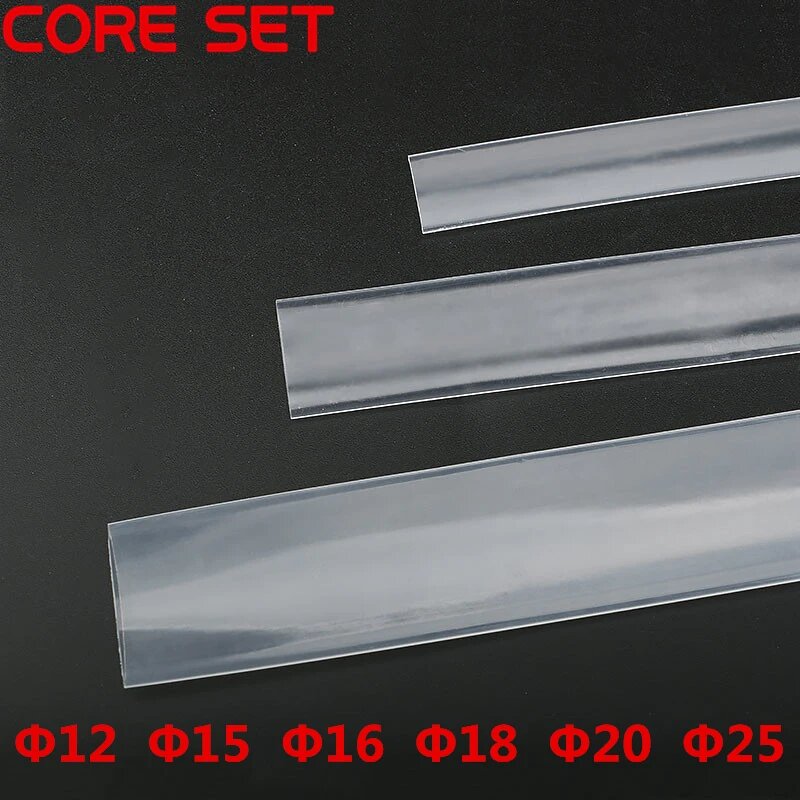 Теплоусадочные трубки Your Cee 5 м, 12-25 мм, прозрачные 20mm