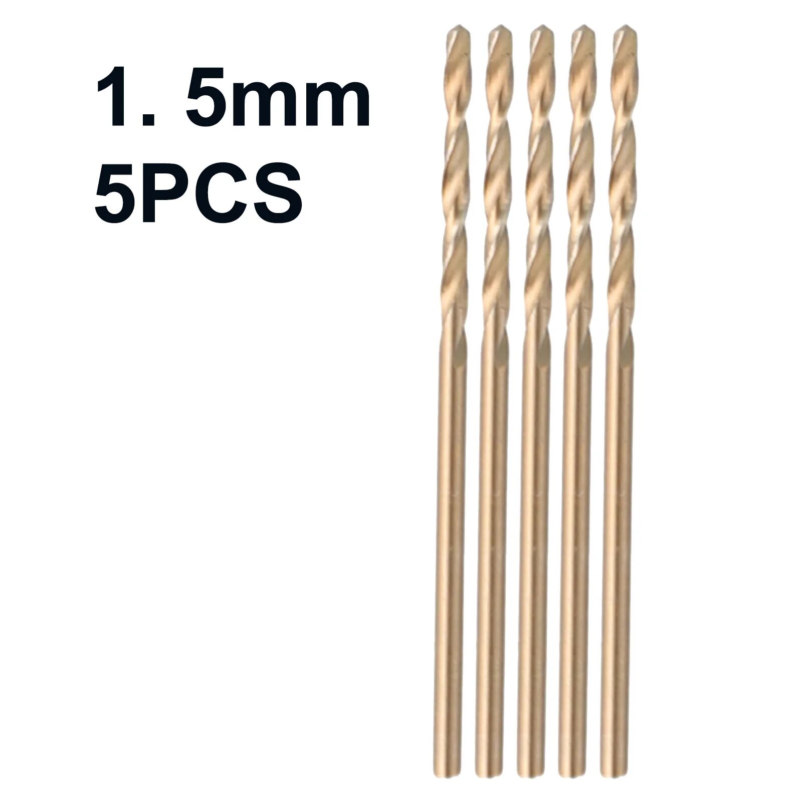 5 шт. Набор сверл VIBRATITE HSS-Co 1-4 мм 1.5mm 5PCS