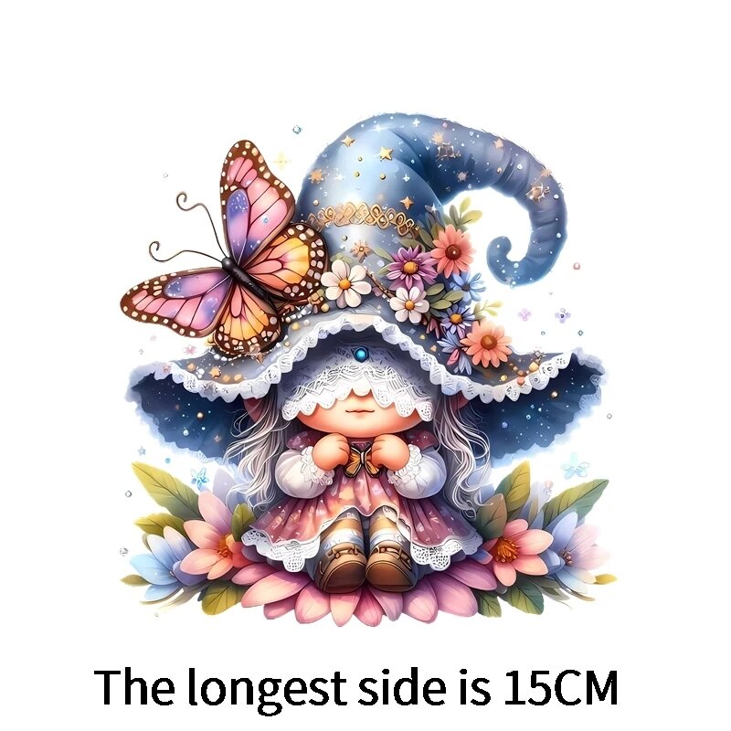 Теплопередающая нашивка шляпа эльф для одежды NTH-00125-1