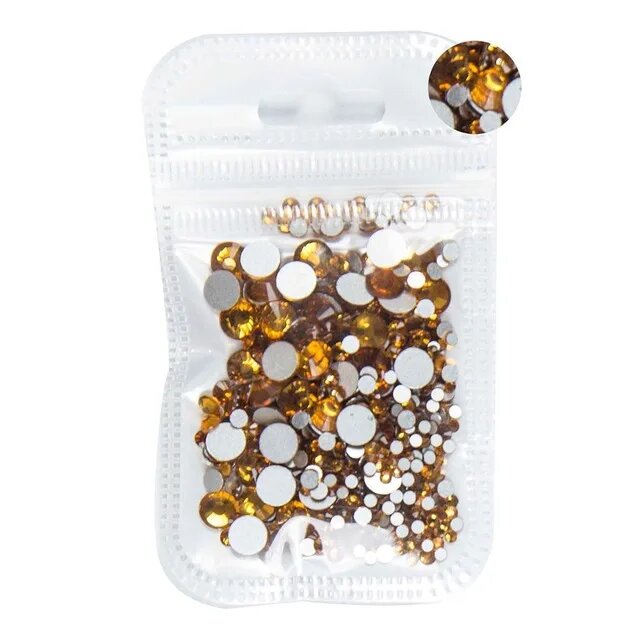Стеклянные стразы FEIHUALING для декорирования ногтей