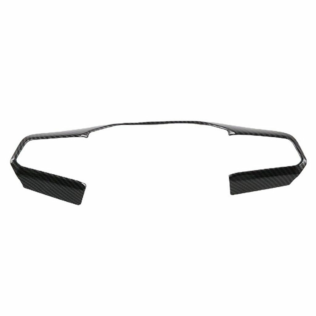 Внутренняя крышка рулевого колеса из углеродного волокна, отделка, аксессуары для украшения автомобиля, подходит MG4 EVMulan 2022-2024