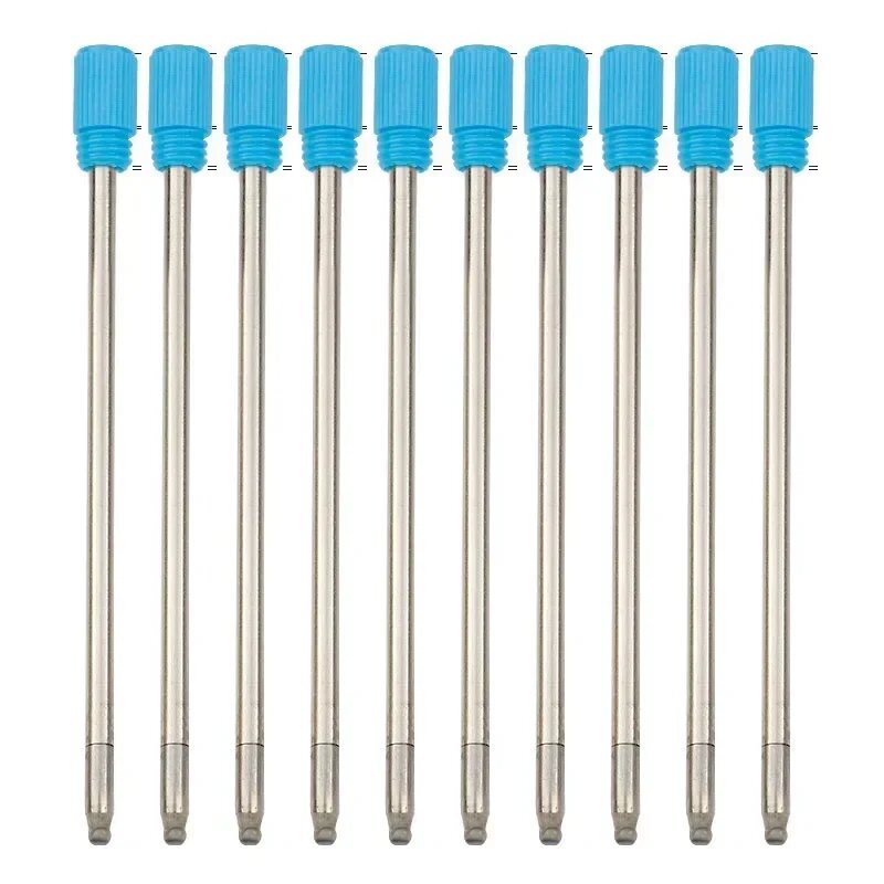 Металлические стержни для ручек 7 см Синий, 10 PCS Blue Refills