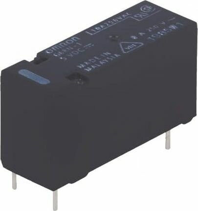 Реле OMRON G6RN-1 DC5 электромагнитное SPDT Uобмотки 5ВDC 8A/250ВAC 5A/30ВDC 1 шт