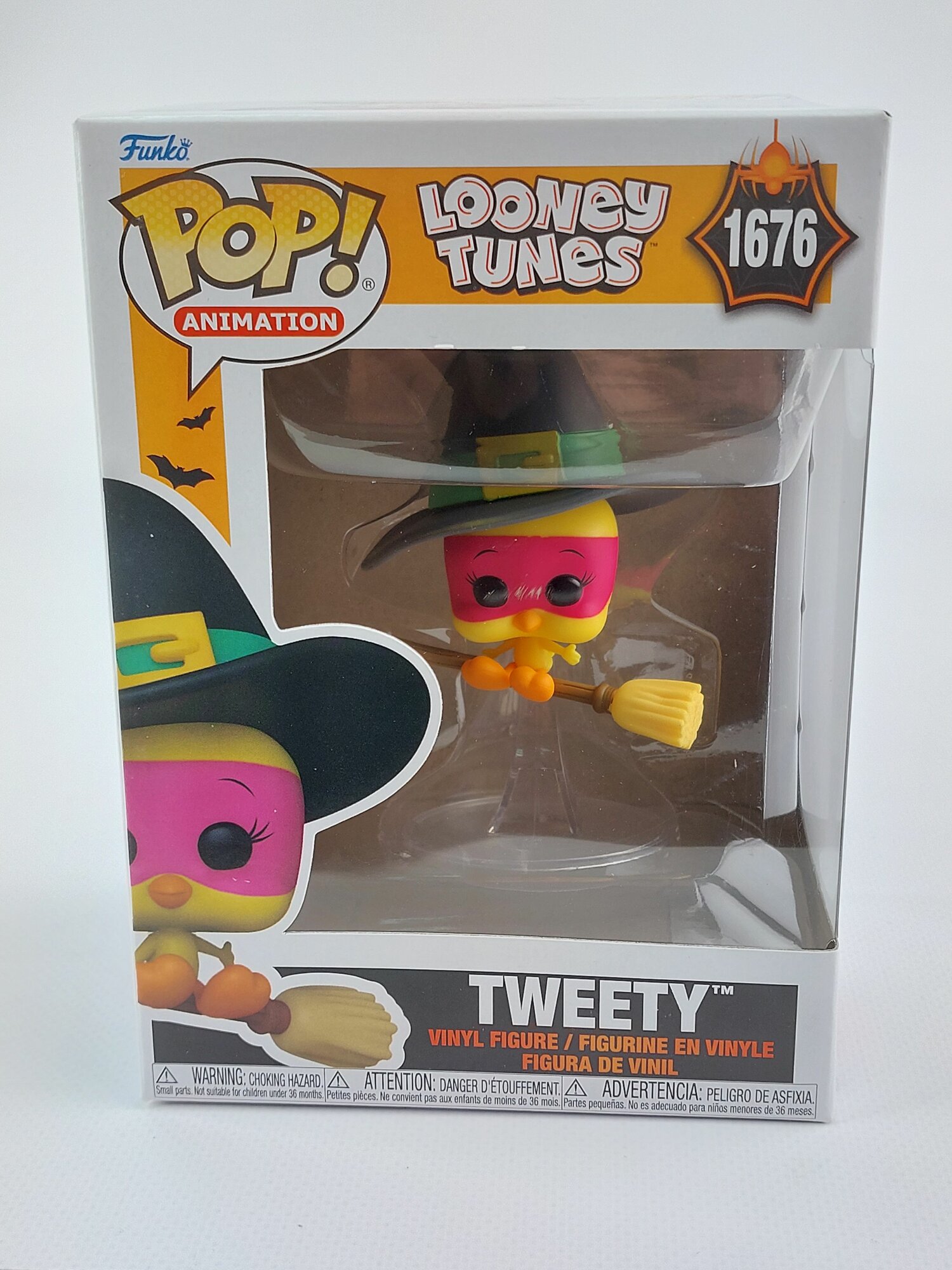 Фигурка Твити ведьма Хэллоуин (Tweety Witch Halloween) из мультика Луни Тюнз 1676
