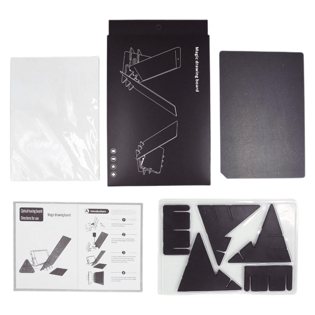 Оптическая Доска Для Рисования Портативная Трассировочная Доска Проектор Изображений Доска Для Рисования Инструмент для Рисования Эскизов для Детей, Начинающих, Художников