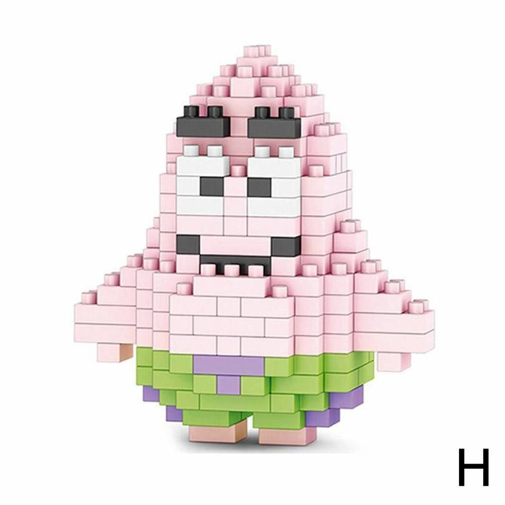 Мультяшные игрушки из кубиков, детские развивающие игрушки