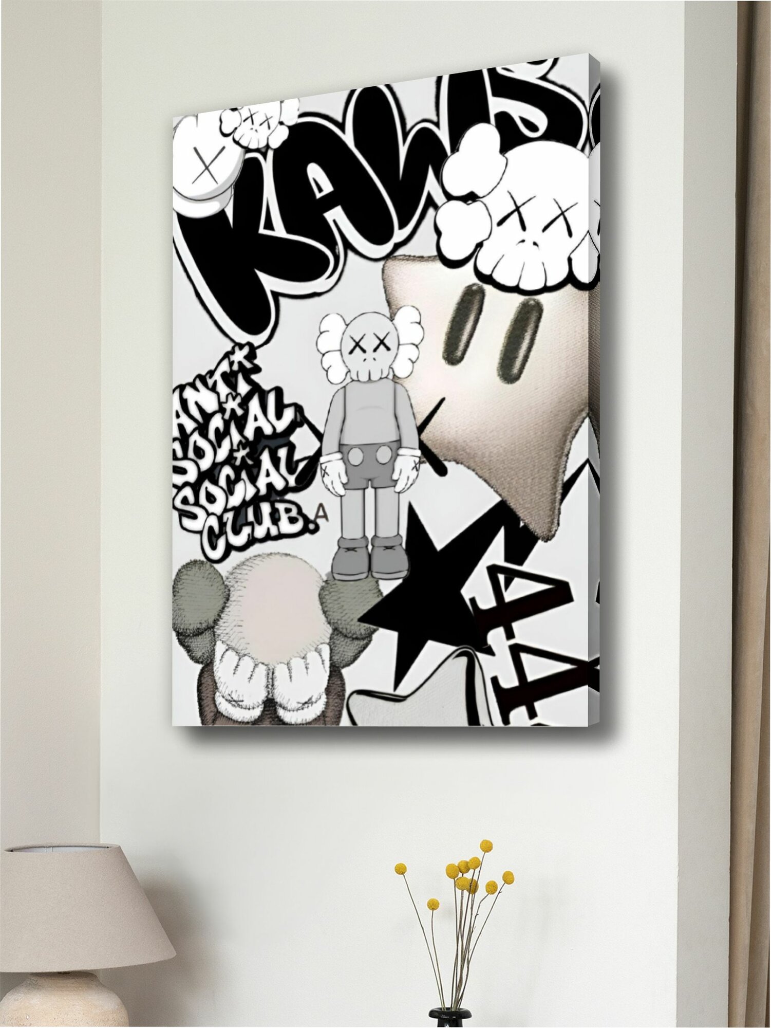 Картина Голос улиц для интерьера 50х70см 1шт.