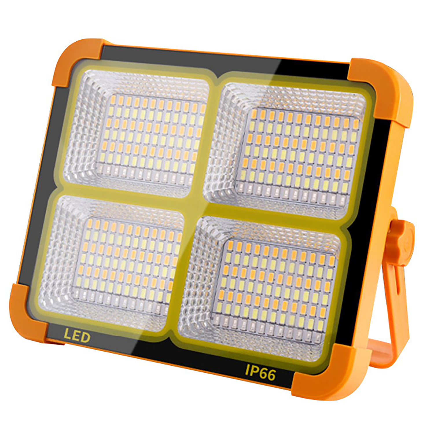 Светильник переносной, LED, пластик, оранжевый, 21,5 см x 17,5 см, IP65