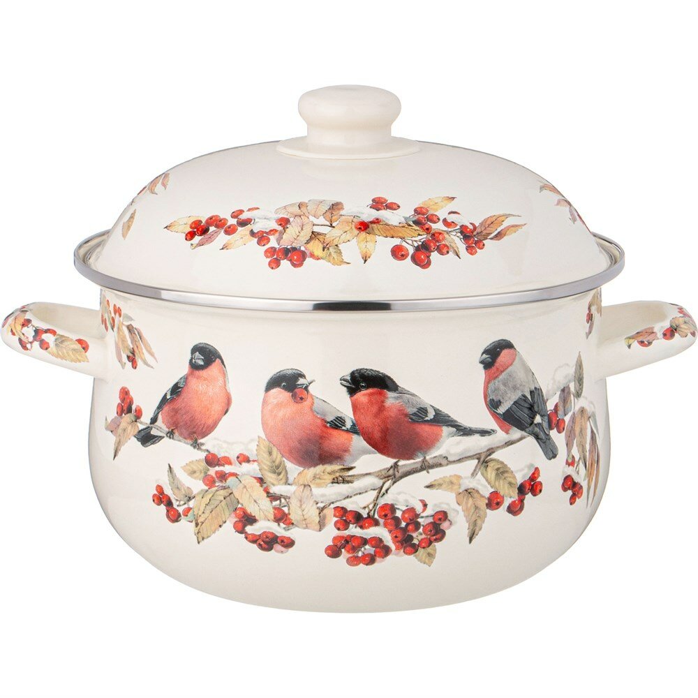 Кастрюля Снегири