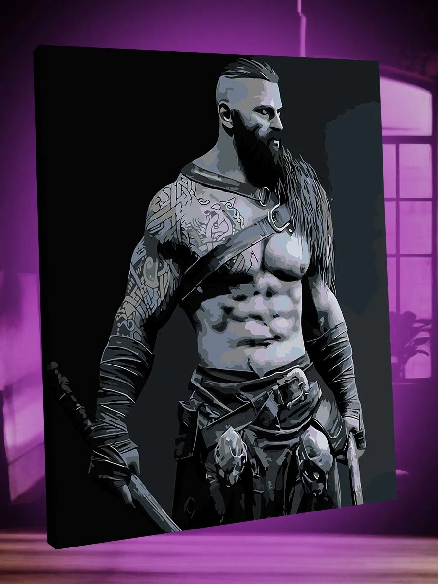 Картина по номерам Скандинавия викинги