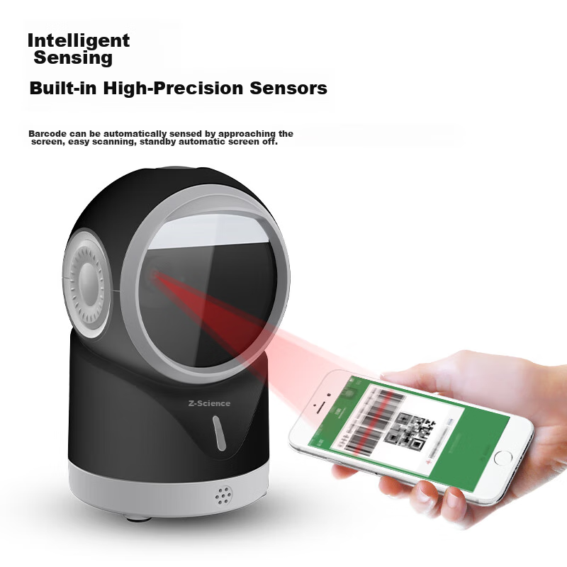 Comet Barcode Scanner Gun for 1D/2D Platforms, Supermarket And Restaurant Barcode Scanner, Warehouse Logistics, Screen Payment Collection Box, Pharmaceutical Traceability Code PT-188