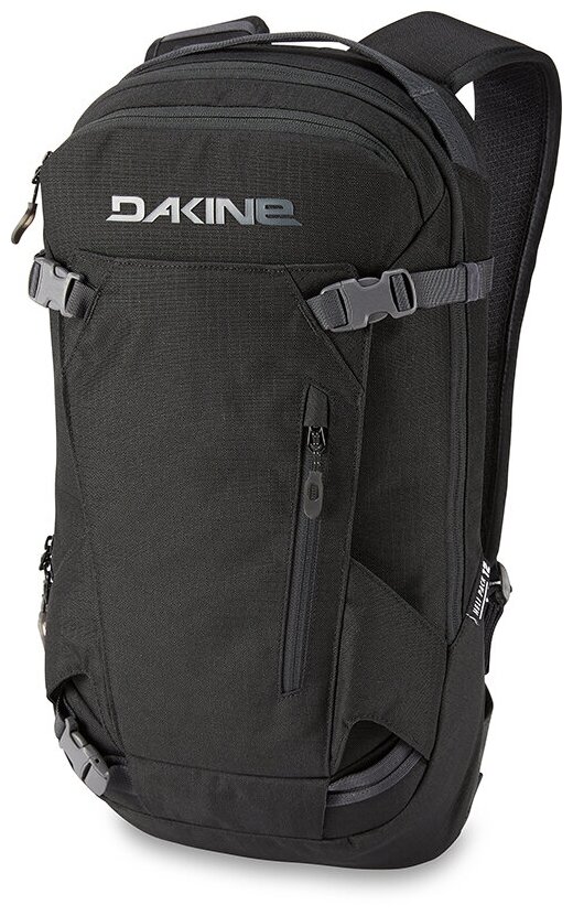 Рюкзак Dakine Heli Pack 12L Black，Рюкзак для сноубордистов или горнолыжников.