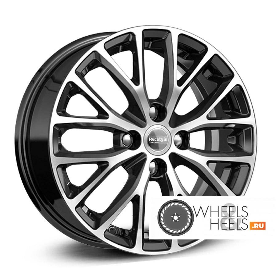 Диск автомобильный литой iFree Original Rio II КС782 15x6 4x100 et46 dia54.1 Черный с полированной лицевой поверхностью