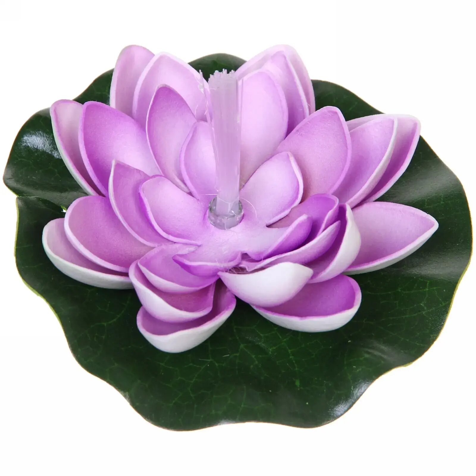 Декоративный цветок лотоса «Кувшинка» d-13см, фиолетовый, с подсветкой