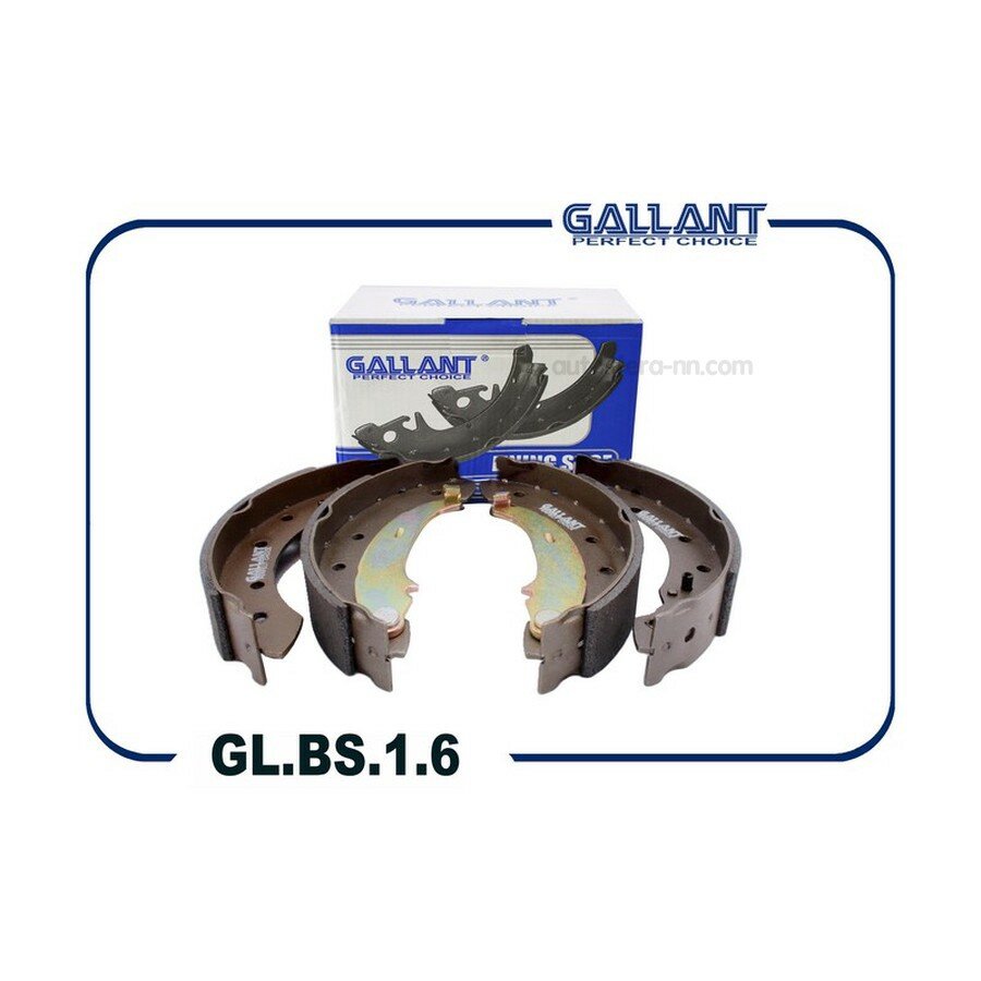 GALLANT GLBS16 Колодка тормозная задняя 7701208111 GL. BS.1.6 с ABS Largus, Logan, Sandero, Duster