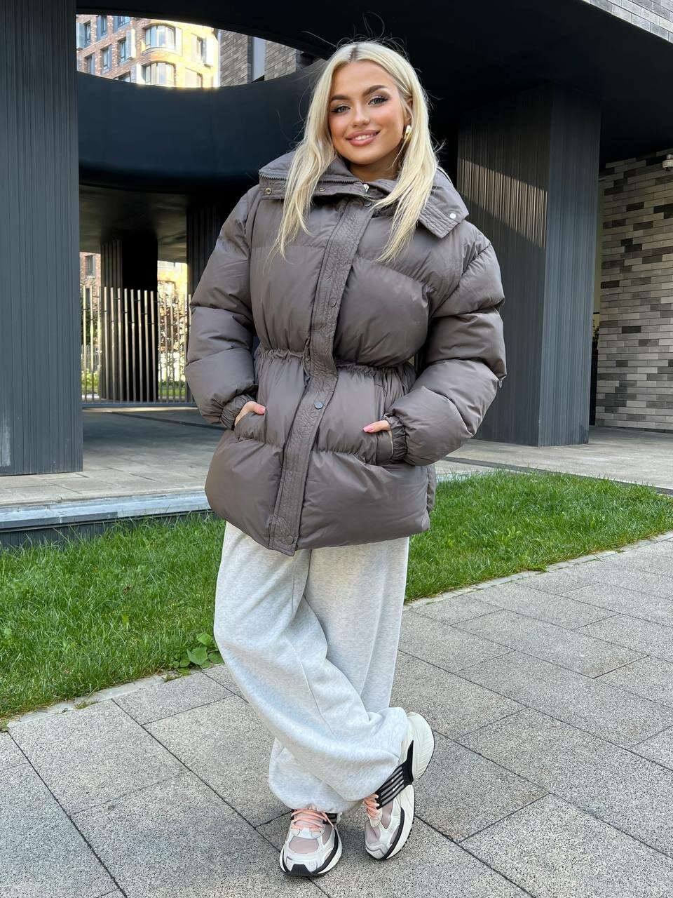 Куртка  демисезонная оверсайз