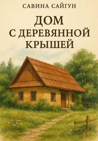 Дом с деревянной крышей [Цифровая книга]
