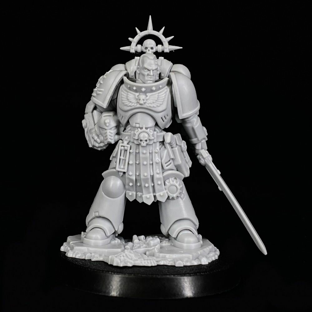 Primaris lieutenant Amulius миниатюра по вселенной warhammer 40000
