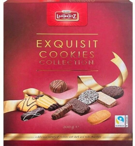 Бисквитное ассорти Lambertz Exquisit, 200г