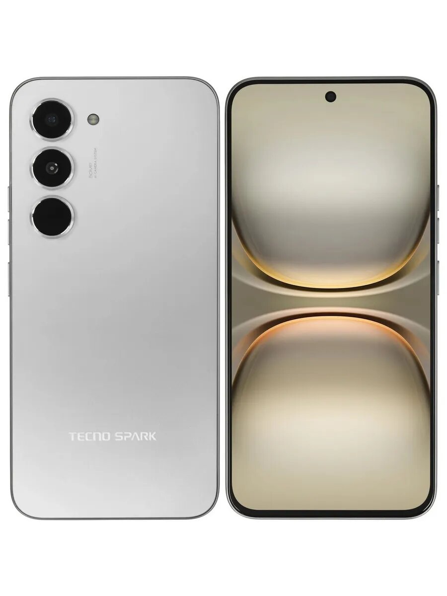 Смартфон SPARK 40 Pro 8+256ГБ, Серый (KM6 256+8 MOON TITANIU
