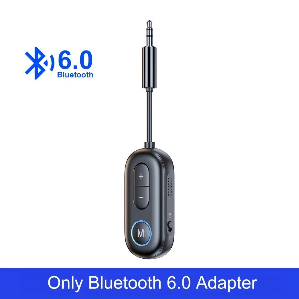 Kebidu Bluetooth 6.0 Адаптер 3,5 мм Black