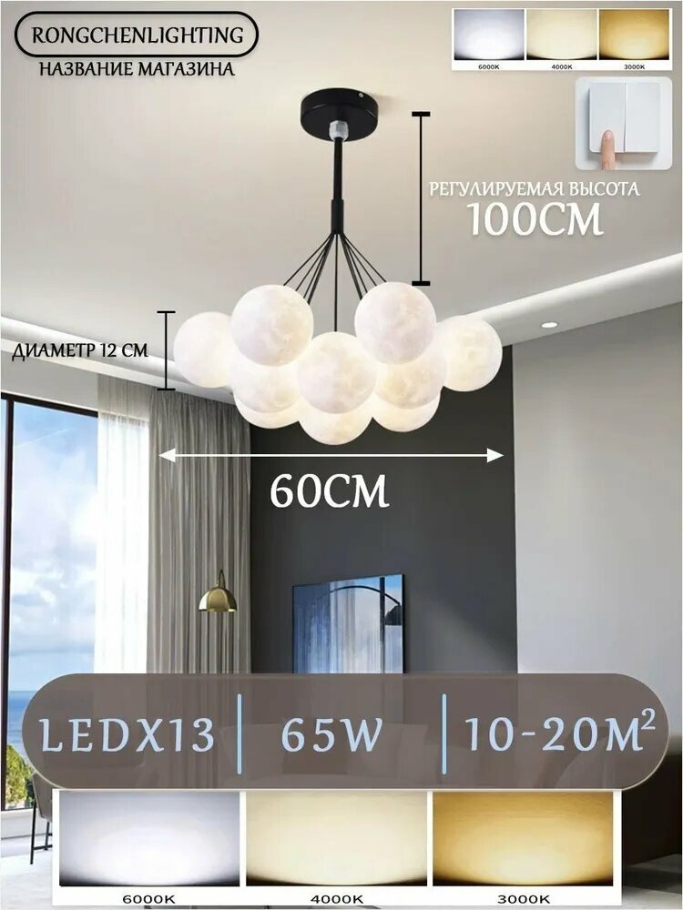 Потолочный светильник, LED