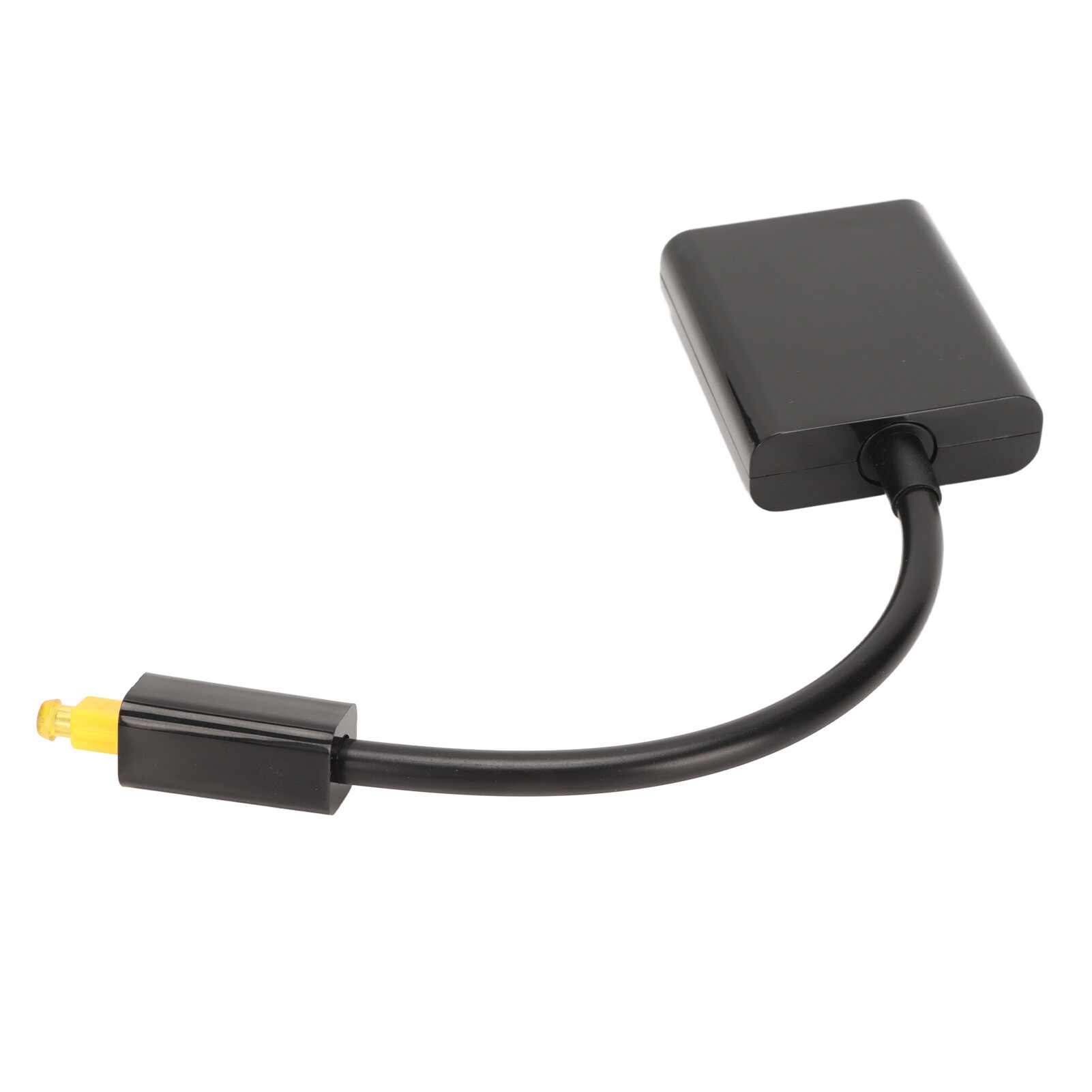 Расщепитель оптического кабеля 1 вход 2 выхода для звука в обертке Surround Sound цифрового оптического волокна для CD плеера компьютера усилителя черный 15см 6мм 250M bit/s ABS