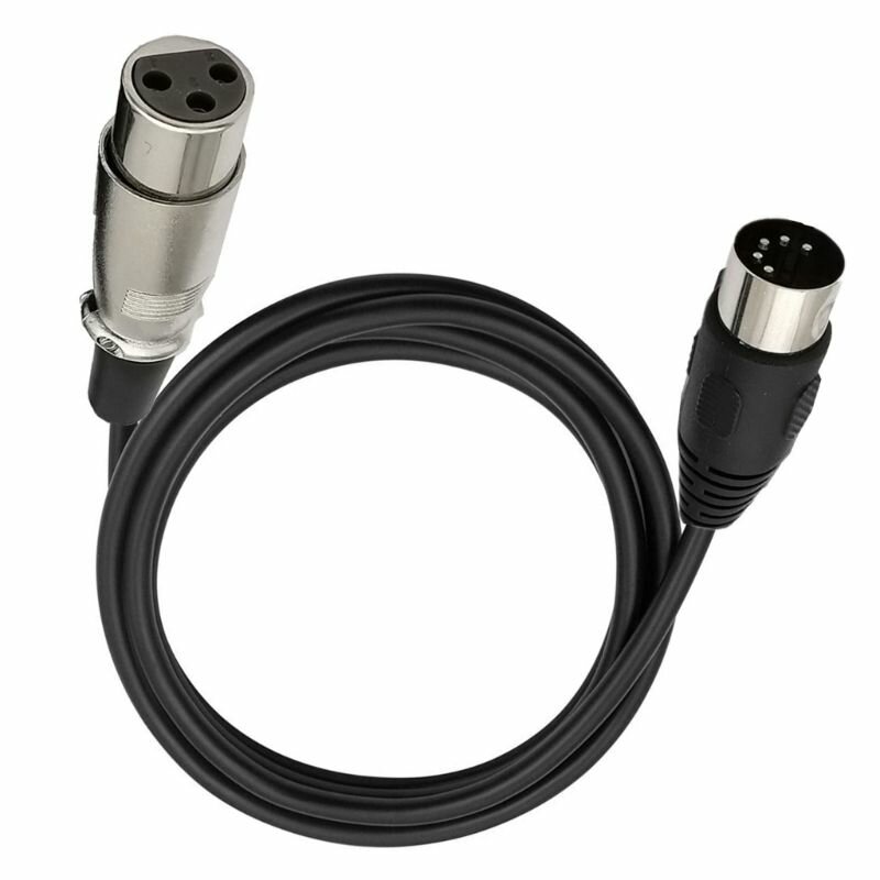 Большой аудиокабель DIN 5Pin-XLR XLR для мужчин и женщин- 5P женщин