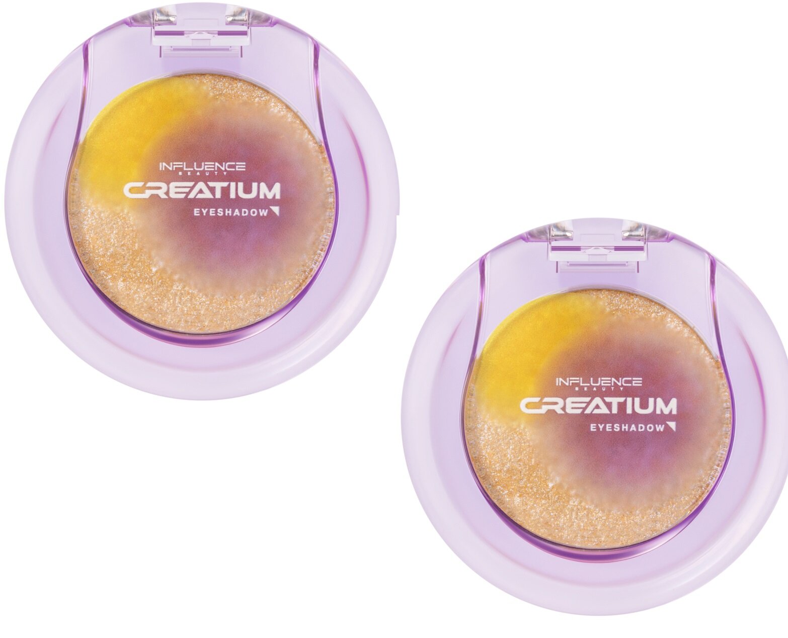 Тени Influence Beauty Eyeshadow "Creatium" 01 2шт