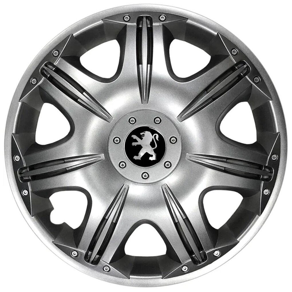 Автомобильные колпаки на диски ПЕЖ опус R14", в комплекте 4 колпака