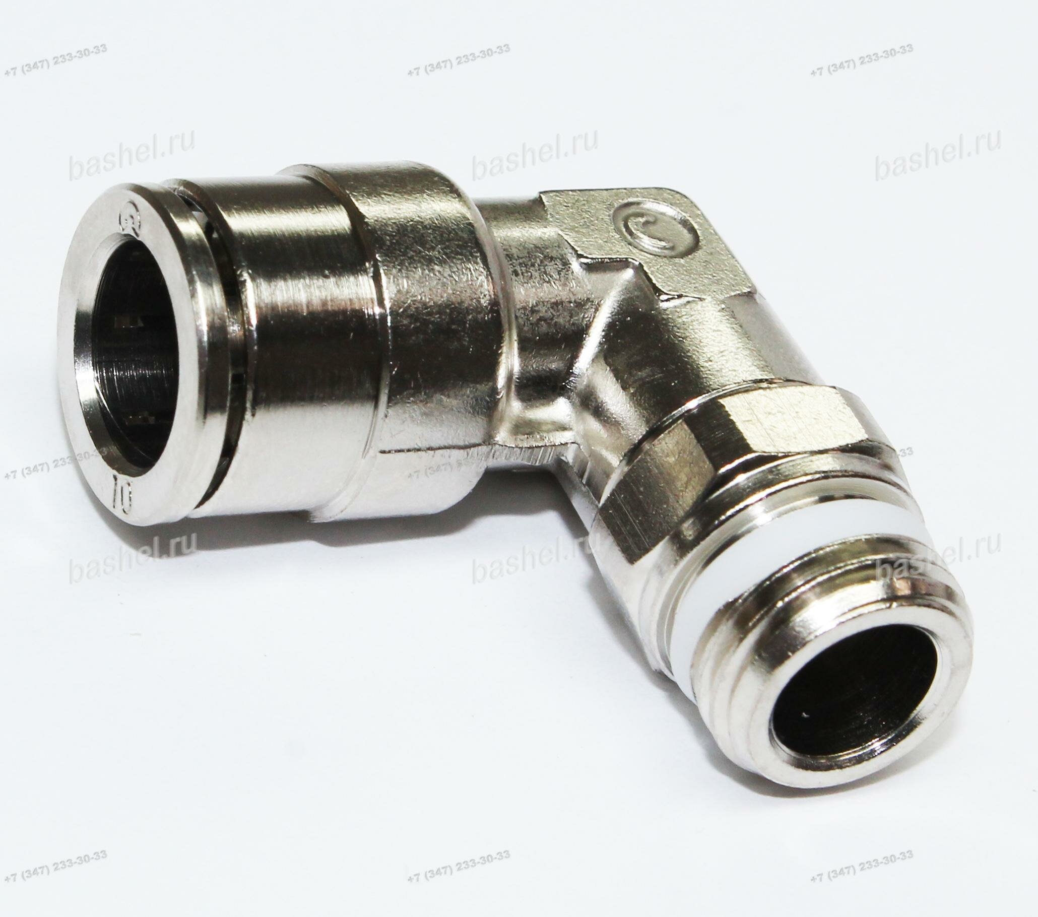 S6520 10-1/4, Фитинг цанга угл. поворот, Camozzi