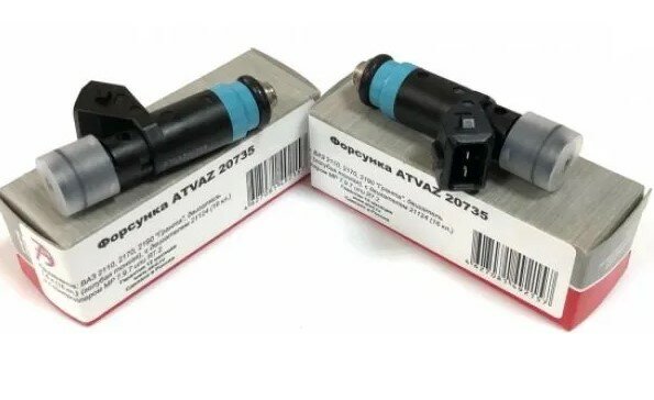 Форсунка топливная ВАЗ дв.1,6 8/16кл VAZ020735 DEKA IV голубая (Автотрейд)