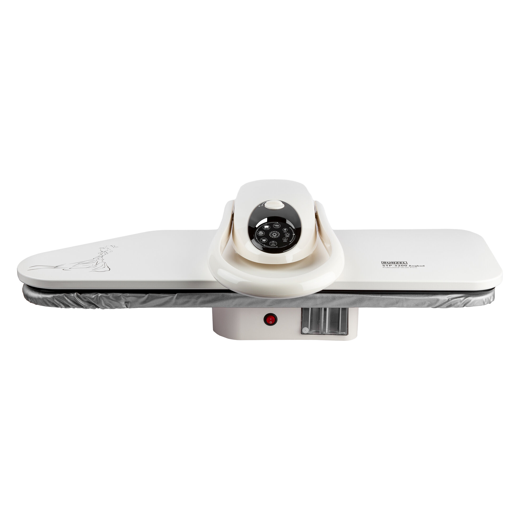RUNZEL STP-3200 Angbad, White профессиональный гладильный пресс для одежды