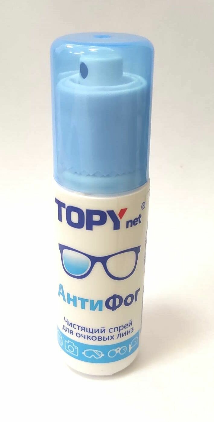 Чистящий спрей-антифог для очковых линз Topynet 35 мл