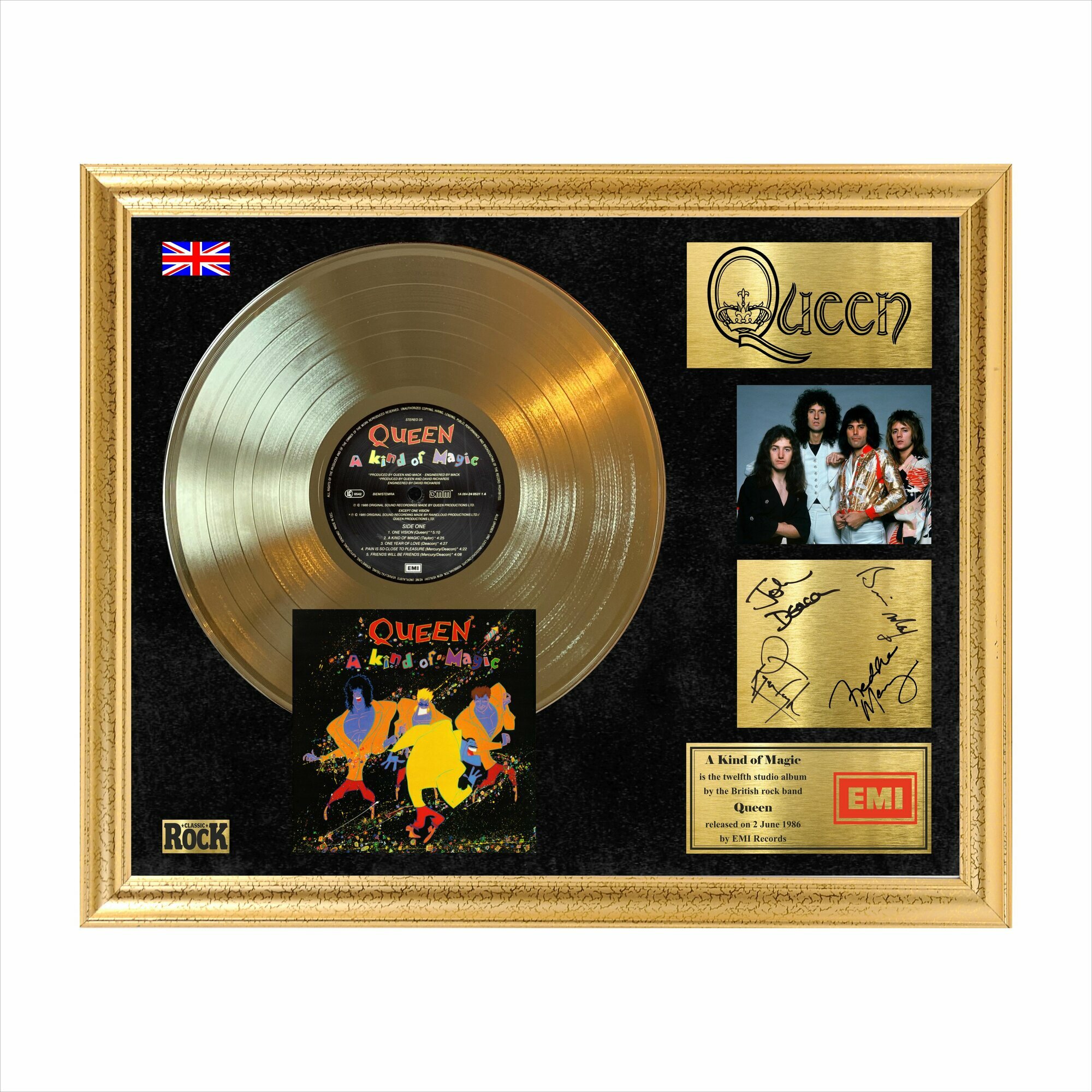 Queen a king of magic подарочный диск в рамке